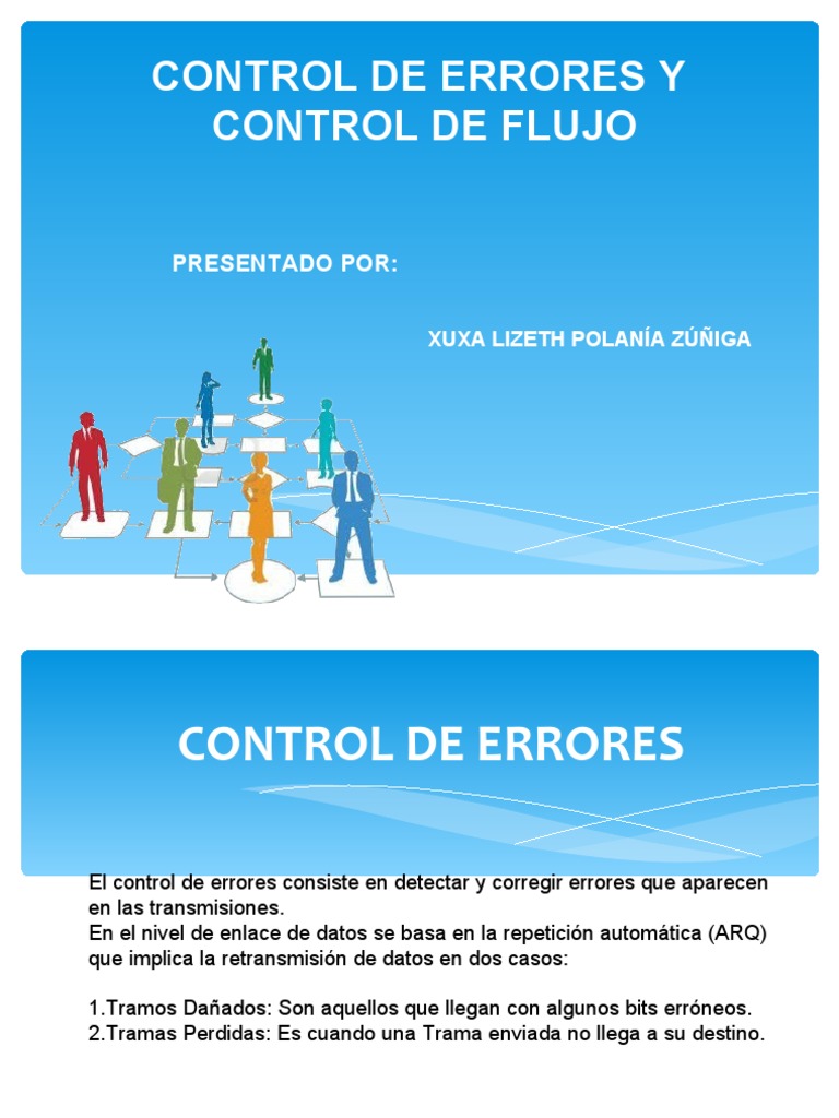 Control - Errores - y Flujo.... | PDF | Detección y corrección de ...