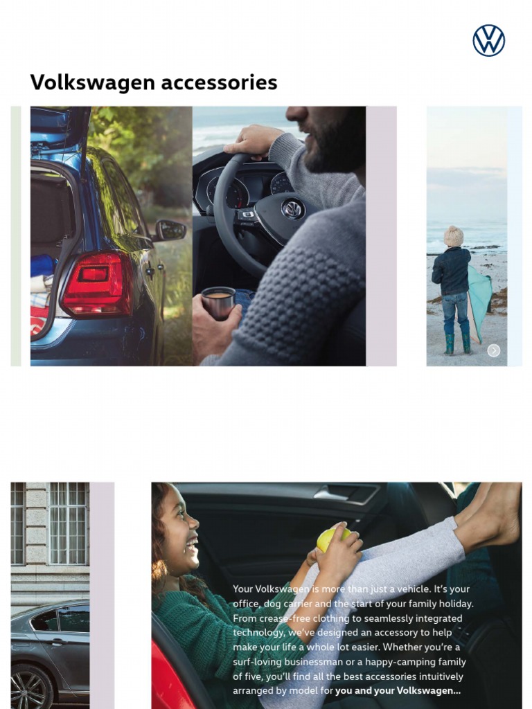 Volkswagen Accessories | PDF | Trunk (Car) | Volkswagen