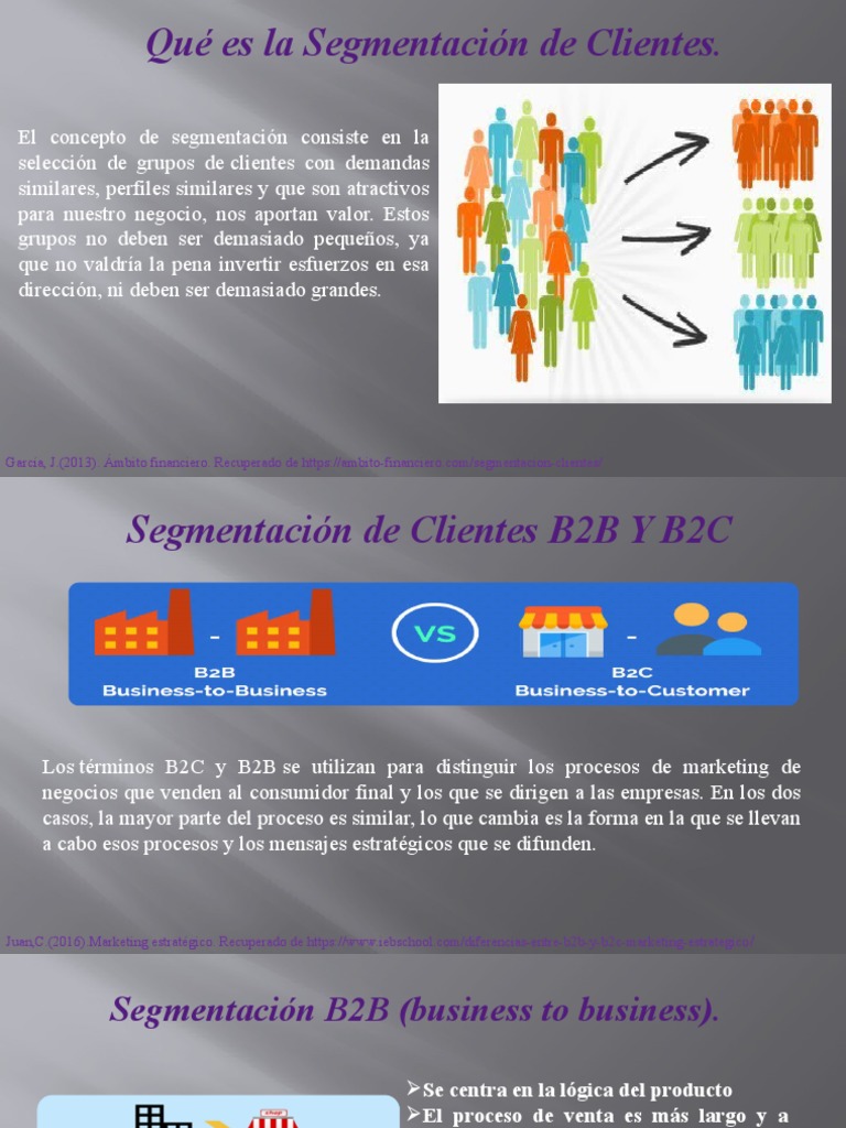 Segmentacion Al Cliente | PDF | Marketing | Publicidad