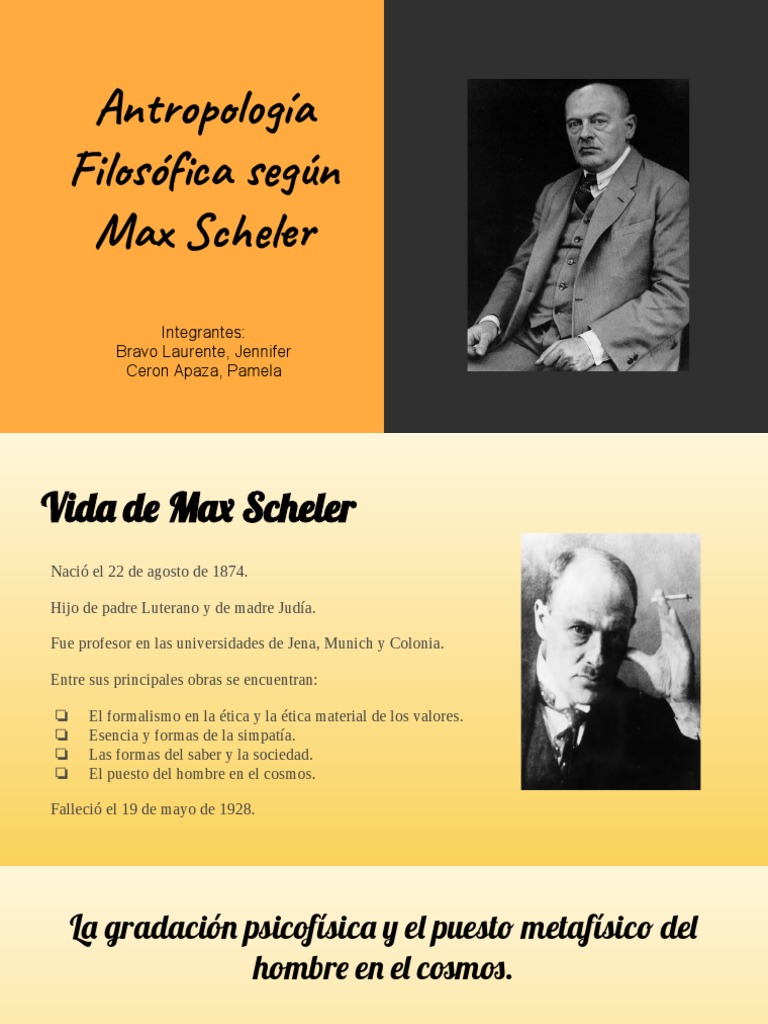 Max Scheler | PDF | Alma | Ciencia cognitiva