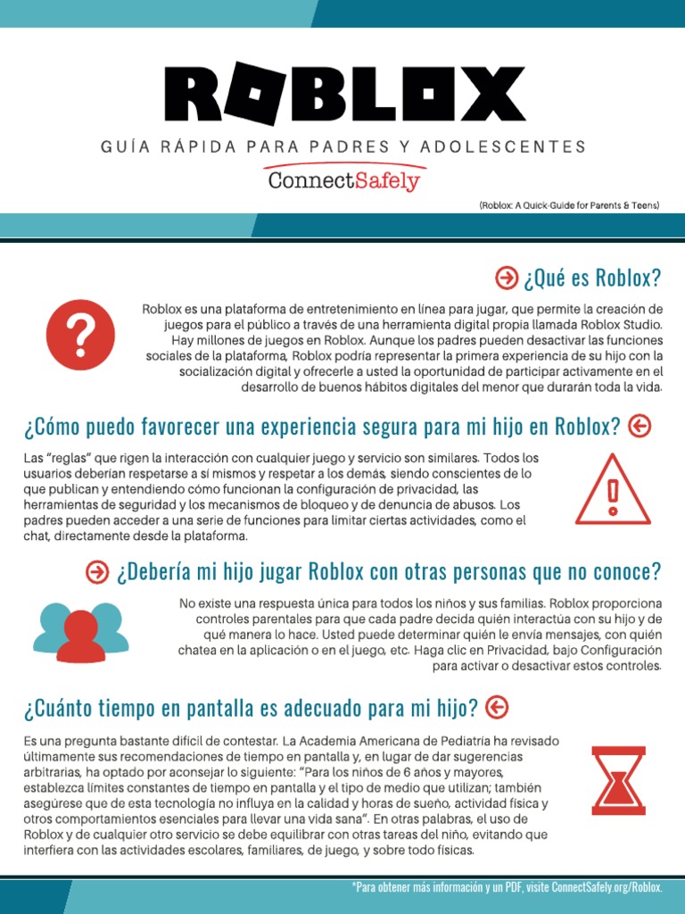 Roblox Guía Completa | PDF | Contraseña | Informática y tecnología de ...