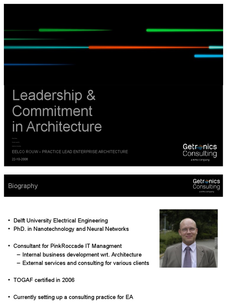 Leadership & Commitment APC 2008 - Final | PDF | Enterprise ...