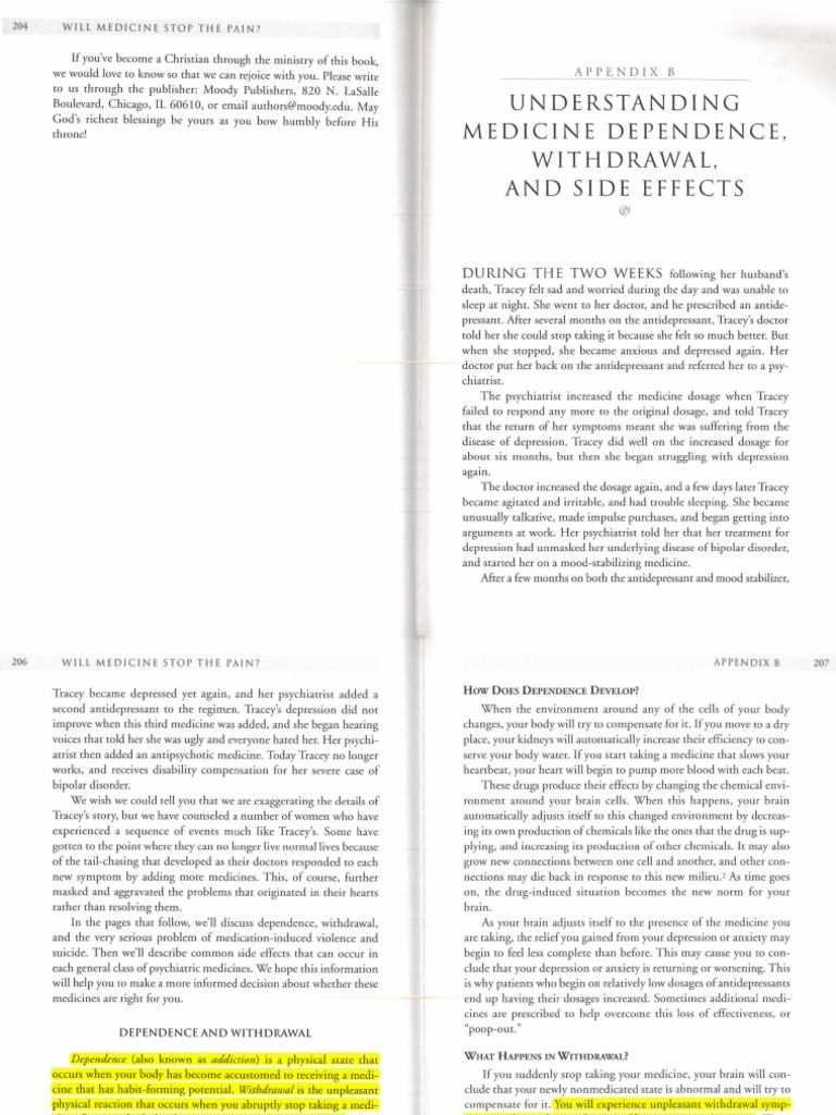 SSRI Withdrawal and Dependency Insights | PDF | Antidepressant | Stimulant