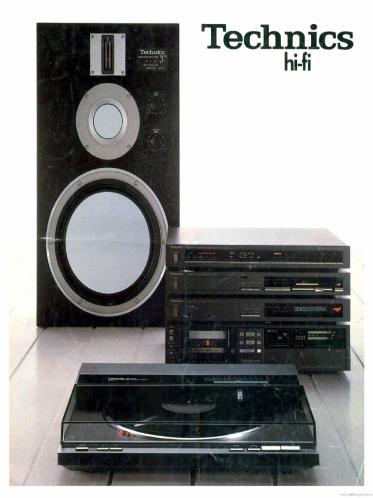 Technics - 1982 - Hi Fi - It PDF | PDF