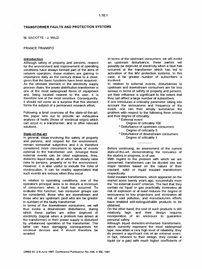 Research Paper Transformer PDF | PDF | Transformer | Fuse (Electrical)