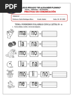 Tarea de Comunic 1 Letra L | PDF
