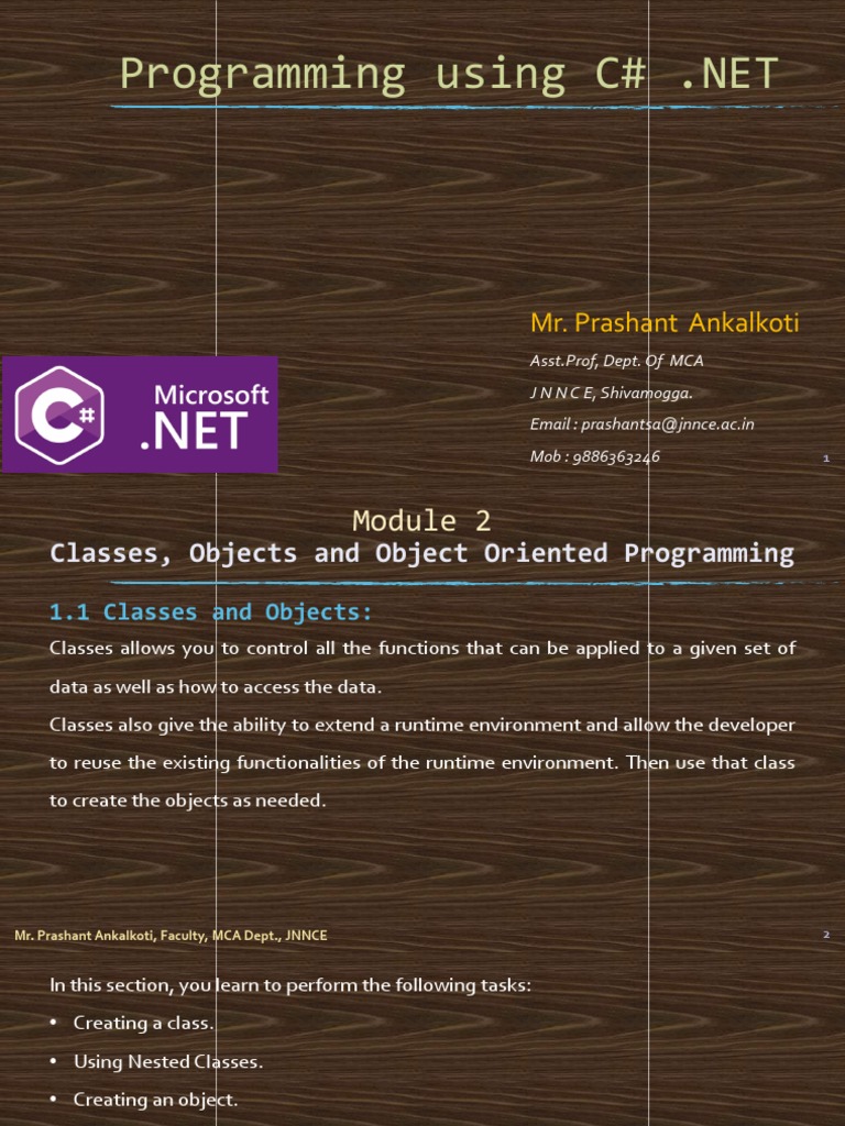 C Module 2 Pdf Class Computer Programming Inheritance Object Oriented Programming 0609