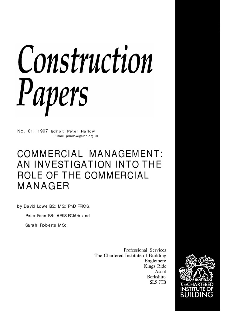 Commercial Management-Paper | PDF | Simulation | Learning