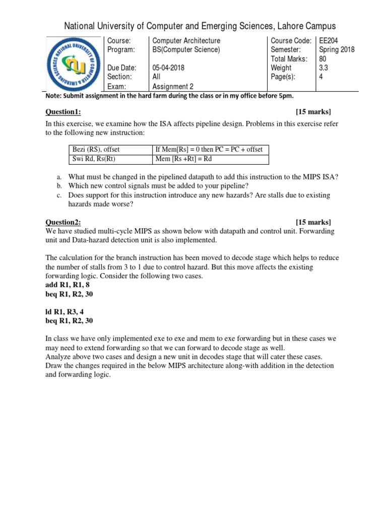 National University of Computer and Emerging Sciences, Lahore Campus ...