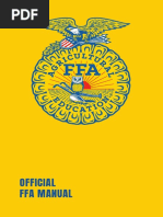FFA Creed: Beliefs in Agriculture | PDF