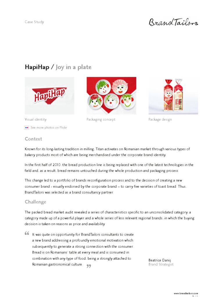 Hapi Hap | PDF | Brand | Foods