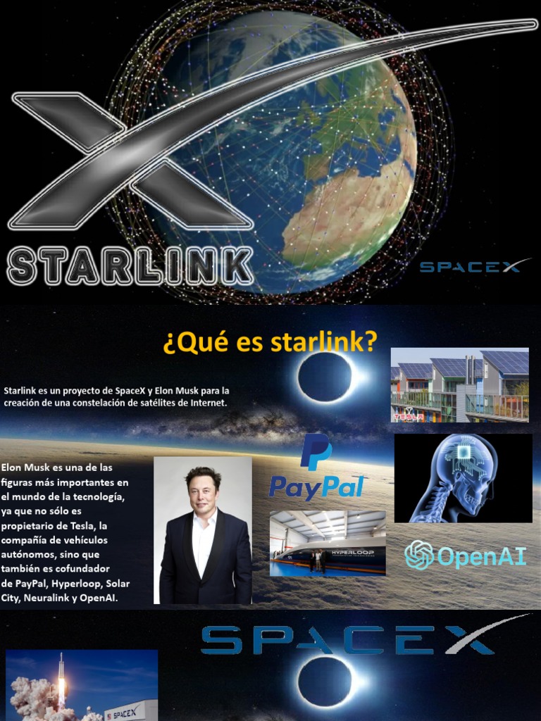 Starlink | PDF | Espacio X | Elon Musk