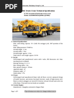 Dongyang SS2725 Load Chart Overview | PDF | Crane (Machine) | Wheeled ...