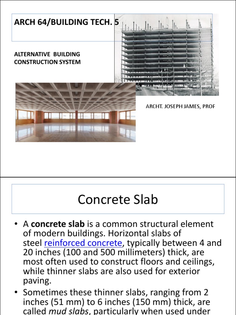 Building Tech. 5 | PDF | Structural Engineering | Economic Sectors