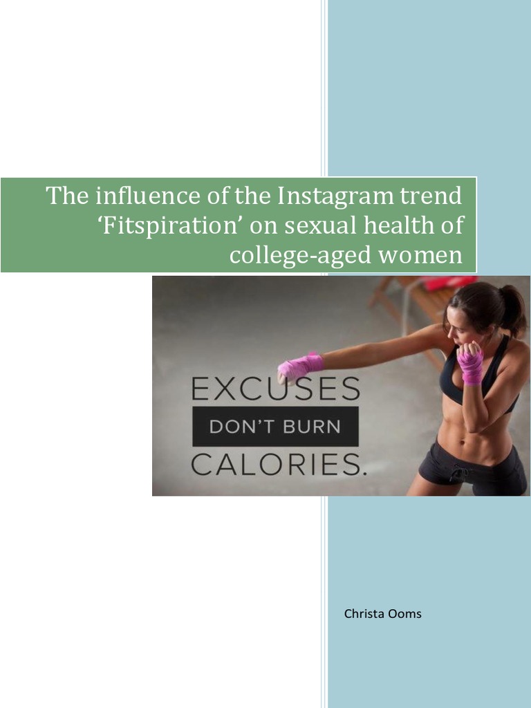 Fitspiration's Impact on Sexual Health | PDF | Body Image | Confidence ...