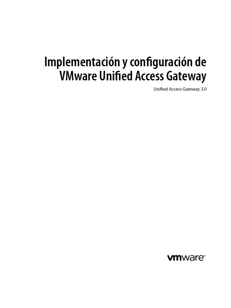 Uag 30 Deploy Config Guide PDF | PDF | Red privada virtual | Cortafuegos (informática)