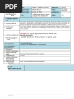 Interjection Lesson Plan | PDF | Human Communication | Linguistics