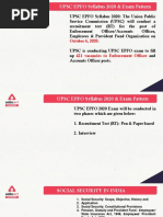 EPFO Social Security Notes | PDF | Welfare | Economies