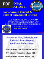 Rules of Engagement: Rules For The Use of Force For U.S. Forces, and ...