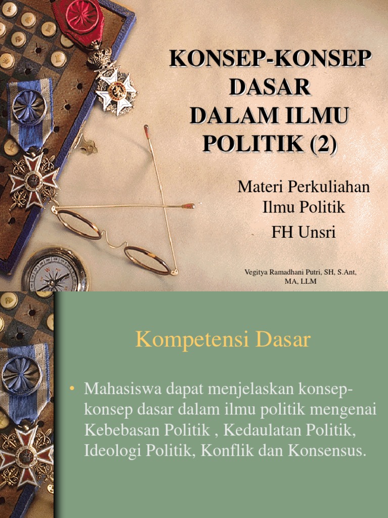 Konsep-Konsep Dasar Dalam Ilmu Politik 2 PDF | PDF