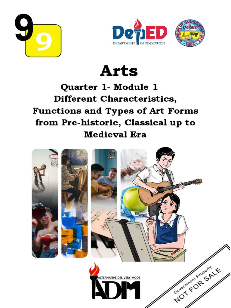 Arts 9 Module 1 by Gabrielle Gomez Edited | PDF | Paintings | Ancient Egypt