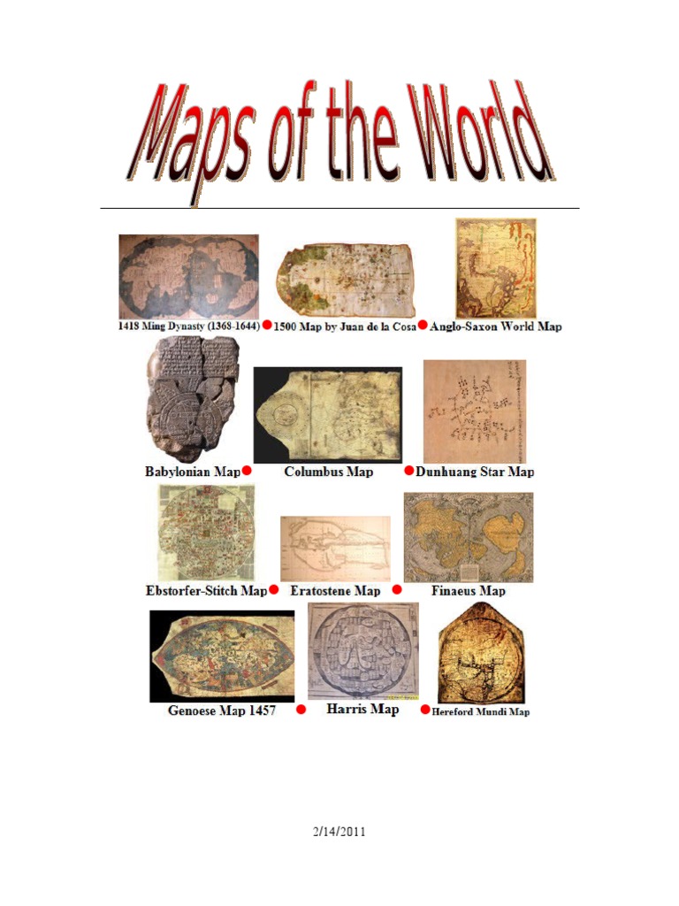 Maps of The World | PDF | Atlantis | Geography