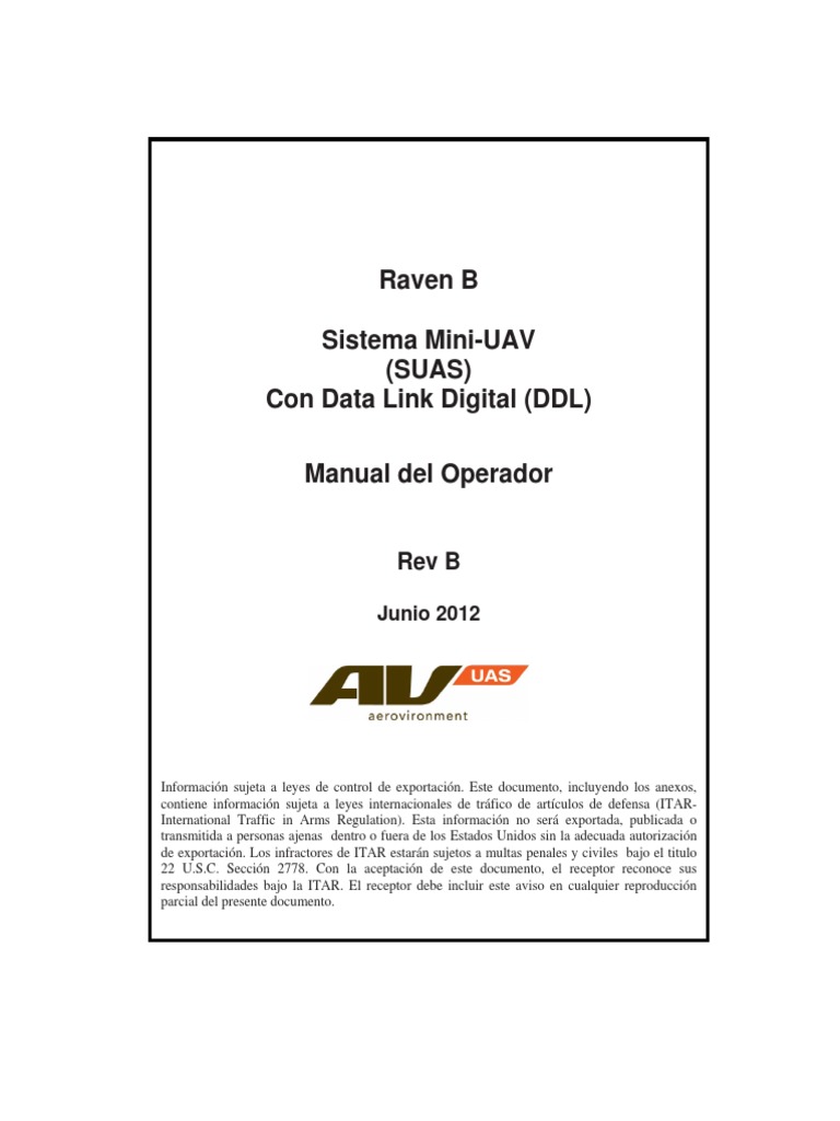 Manual Raven DDL | PDF | Aeroespacial | Informática y tecnología de la ...