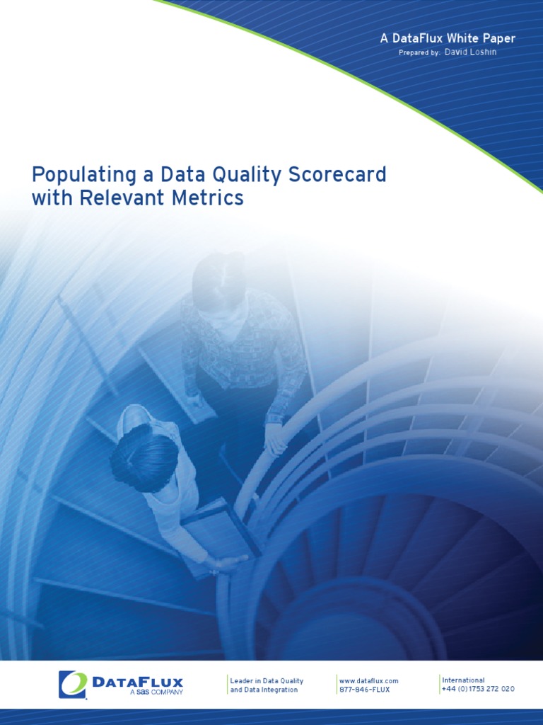 Data Scorecard | PDF | Data Quality | Performance Indicator