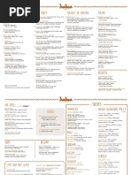 Shimmers Dubai Menu Overview | PDF | Cuisine | African Cuisine