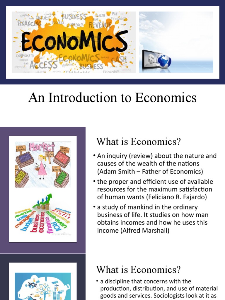 An Introduction To Economics | Download Free PDF | Goods | Economics