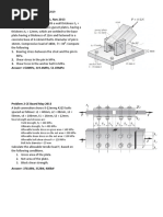 Bolted Connections Sample Problem 1:: Solution | PDF | Rivet | Screw