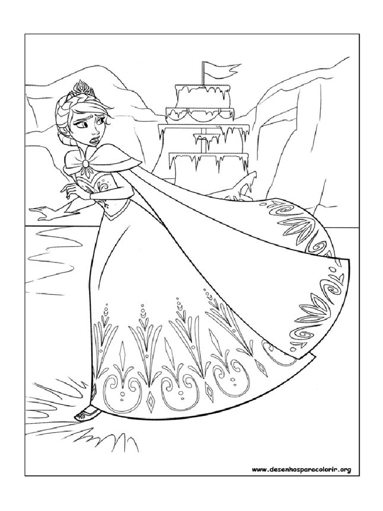 Frozen para Colorir | PDF