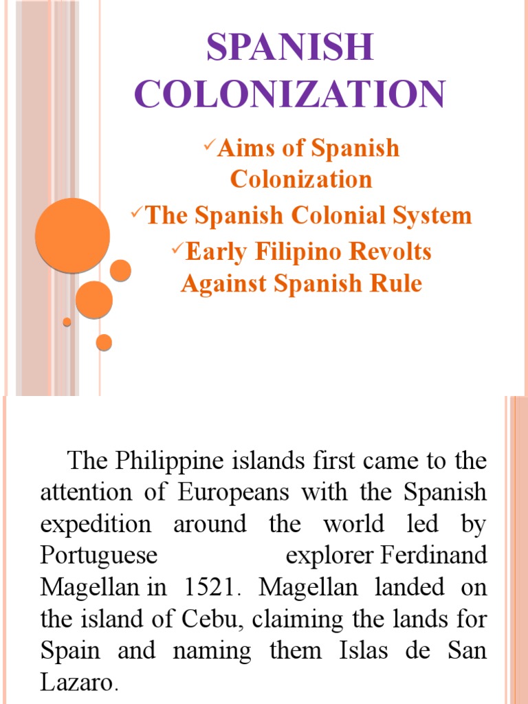 Spanish Colonization of the Philippines | PDF | Philippines | Spanish ...