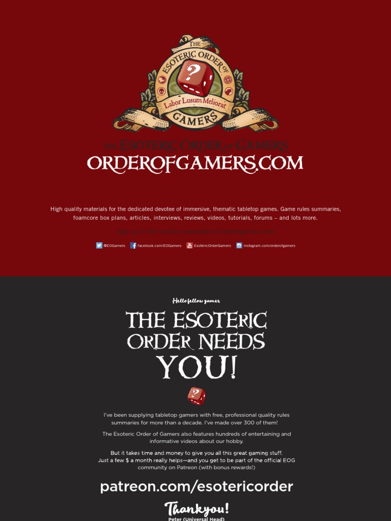 Esoteric Order Gamers: The of | PDF
