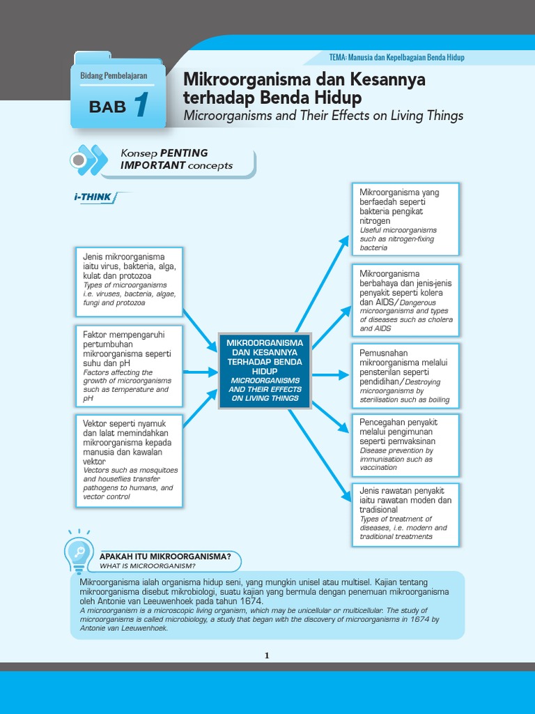 Sains f5 B1 | PDF | Protozoa | Microorganism