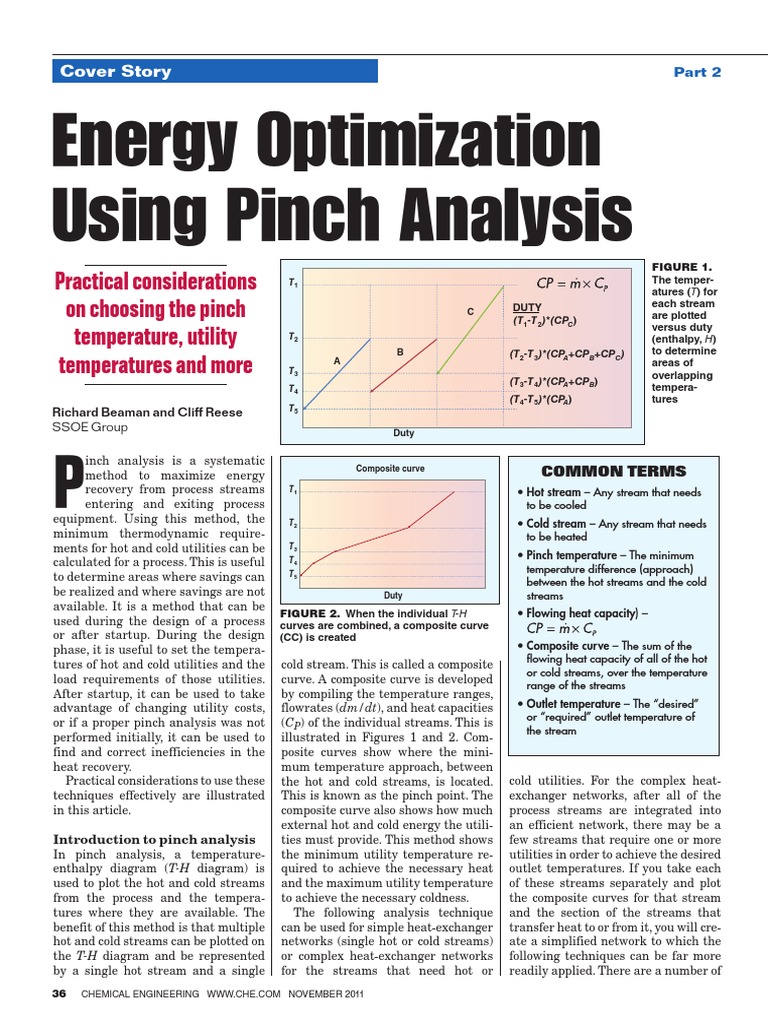 Pinch Analysis | PDF | Heat | Heat Transfer