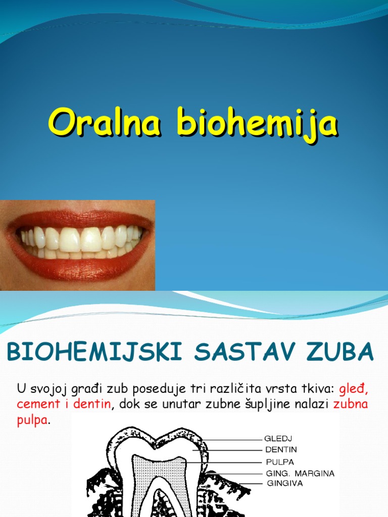 Oralna Biohemija 2013 | PDF
