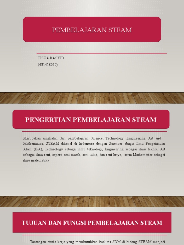 Pembelajaran Steam | PDF
