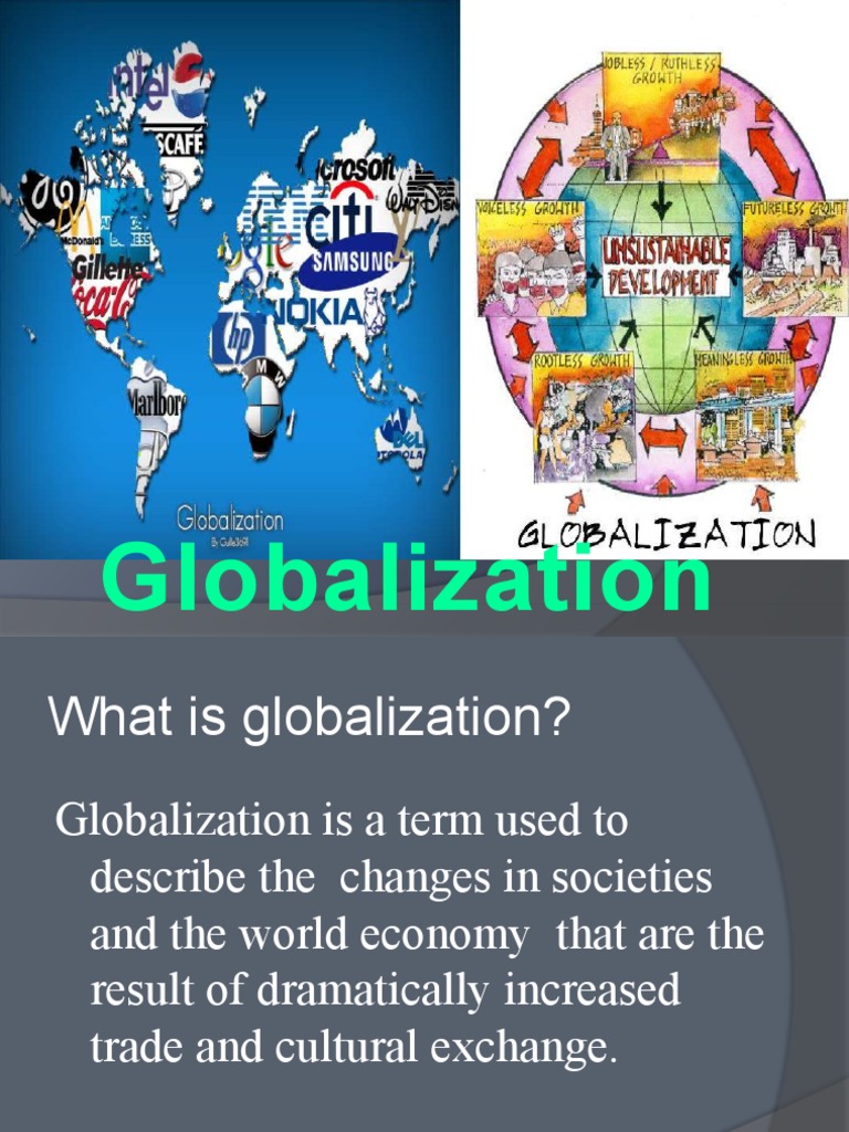 Globalization Explained: Benefits and Drawbacks | PDF | Globalization ...