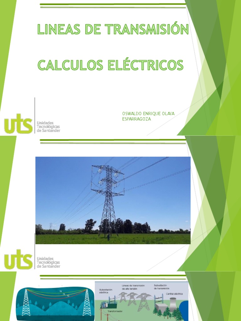 Cálculo de Líneas de Transmisión Eléctrica | PDF | Impedancia eléctrica ...