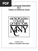 MANCOSA Referencing Guide Dated 01102021 | PDF | Citation | Publishing