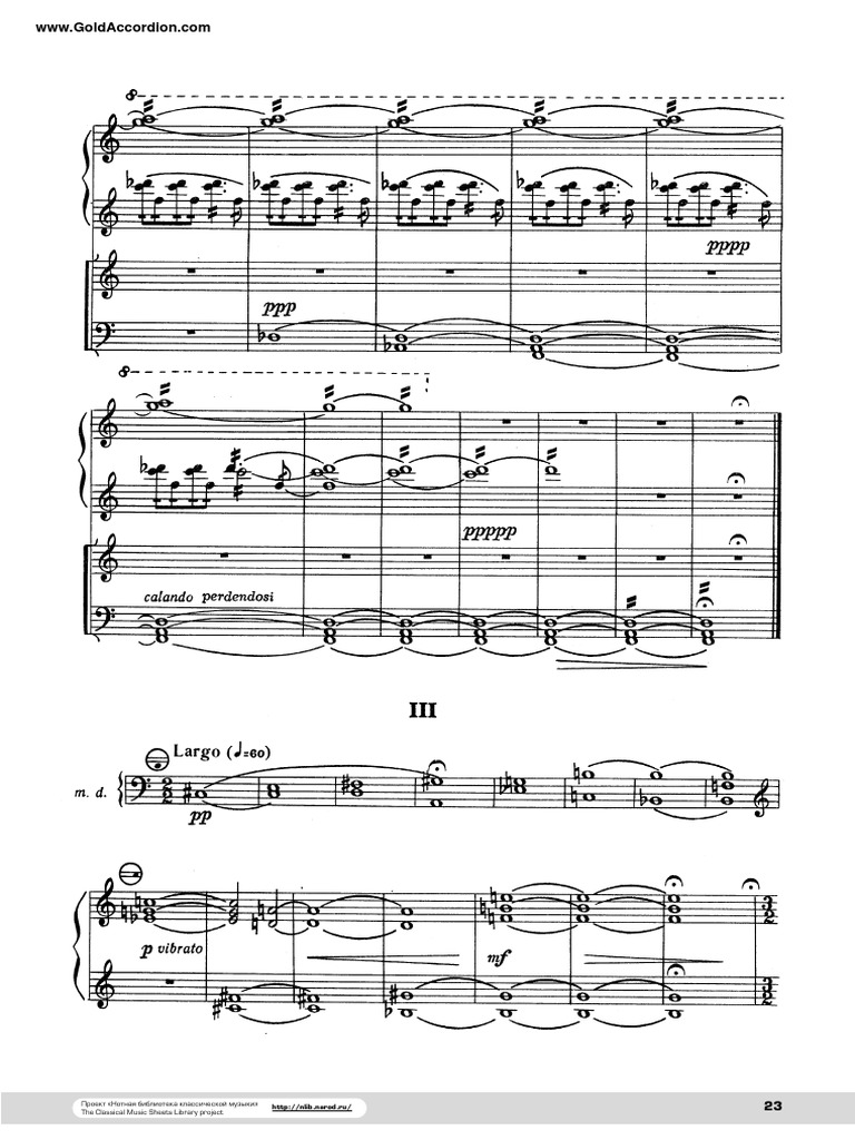 Sonata No.3 3o And. - Zolotaryov PDF | PDF