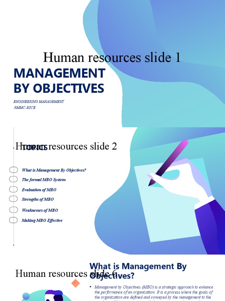 Management by Objectives | PDF | Goal | Goal Setting