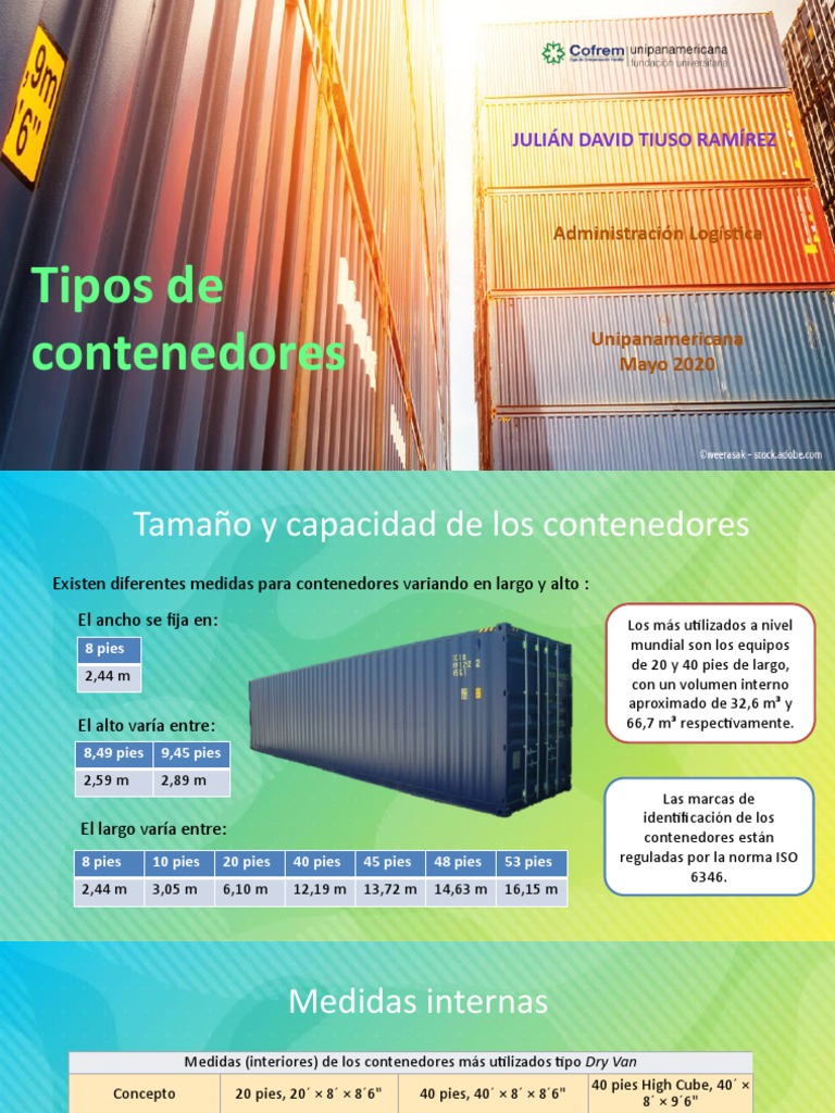 Tipos de Container y Sus Usos | PDF | Transporte | Comercio