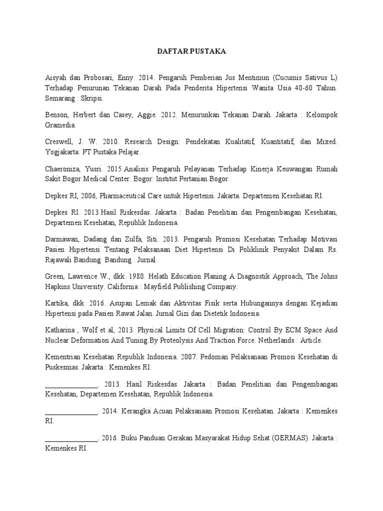 Daftar Pustaka | PDF
