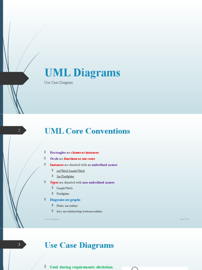 Lec 04 - OOSE - Use Case Diagrams | PDF | Use Case | Unified Modeling Language