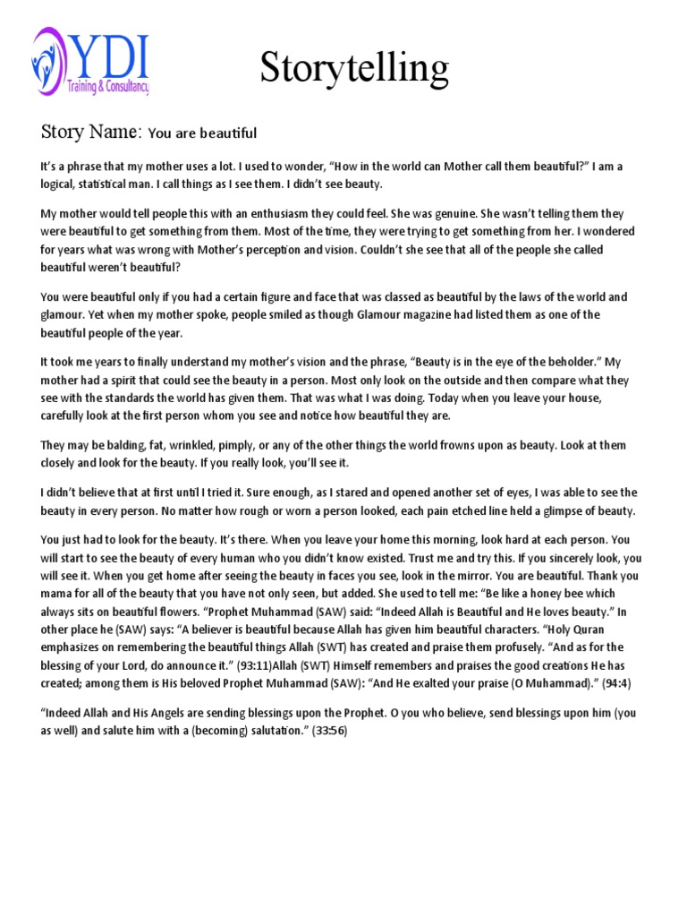 Story of The Week | PDF | God In Islam | Muhammad