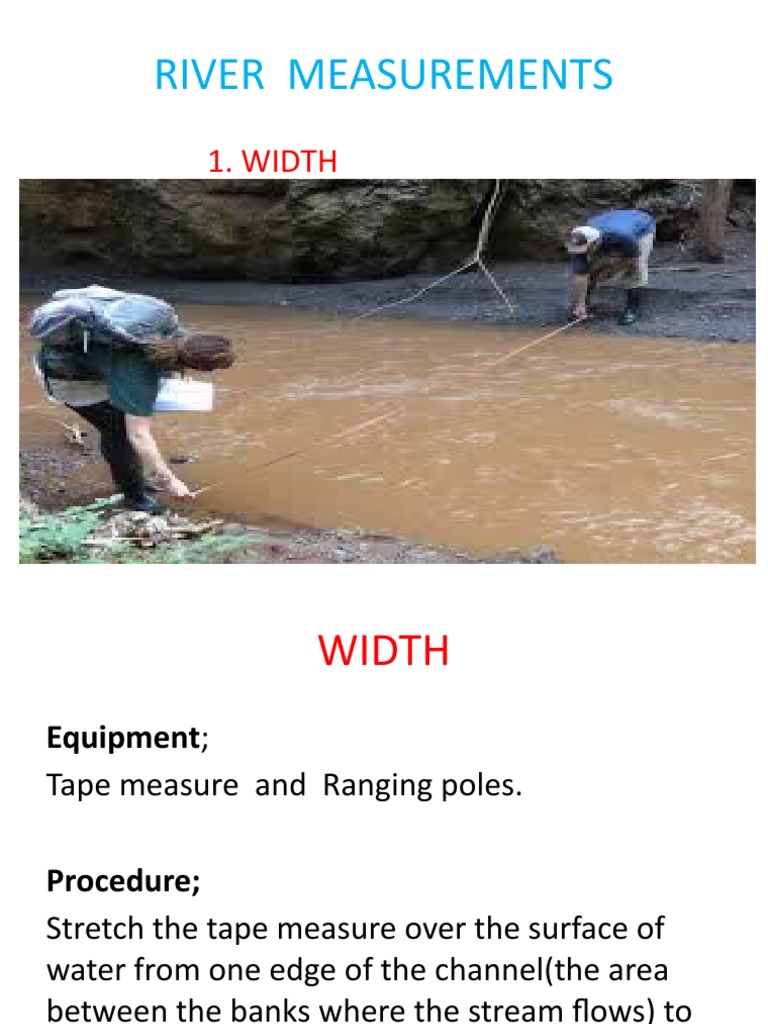 River flow measurements | PDF