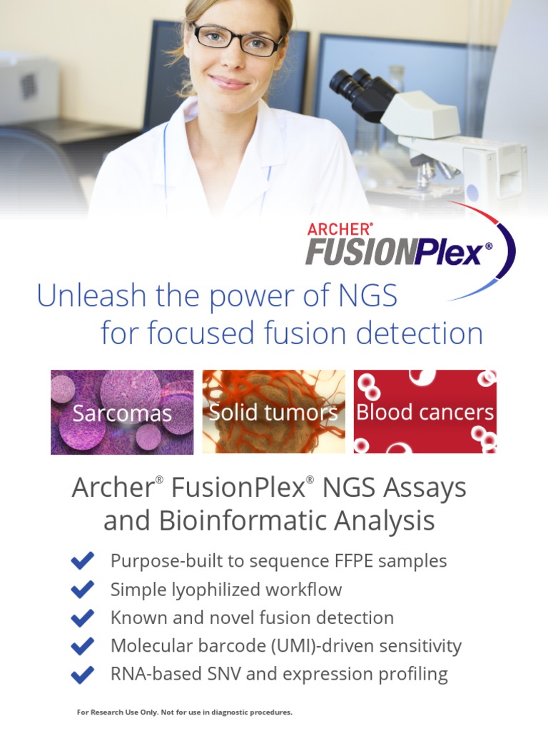 Archer Fusionplex Ngs Assays Brochure | PDF | Dna Sequencing ...