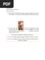 Actividad La Familia Izquierdo | PDF